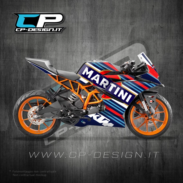 GRAPHICS KIT FOR KTM RC125 200 390 2016 2018 2018 2019 2020 Sticker ...