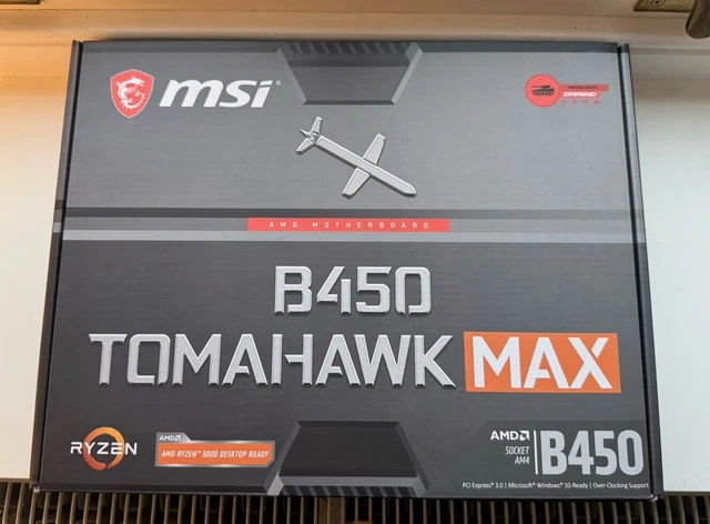 MSI B450 TOMAHAWK MAX AMD AM4 Motherboard 64GB £0.61 - PicClick UK