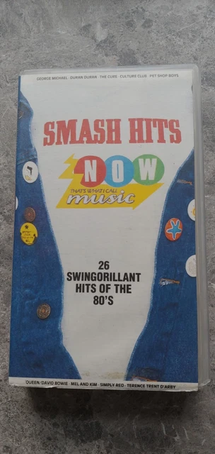 SMASH HITS 'NOW THATS WHAT I CALL MUSIC' VHS - 20 swingorillant hits of ...
