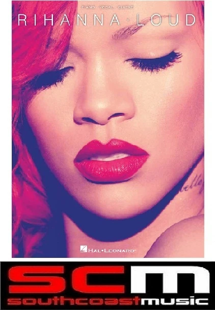 RIHANNA *LOUD* PIANO Vocal Guitar Pvg Sheet Music Song Book New ...