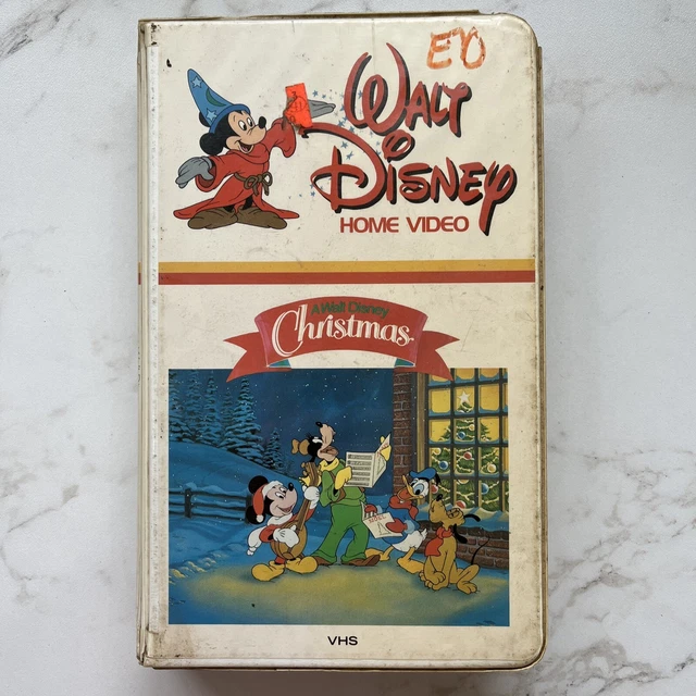 RARE WALT DISNEY Home Video "Christmas" VHS $11.09 - PicClick CA