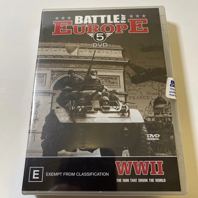 WORLD WAR II Battle For Europe (DVD, 0) $25.00 - PicClick AU