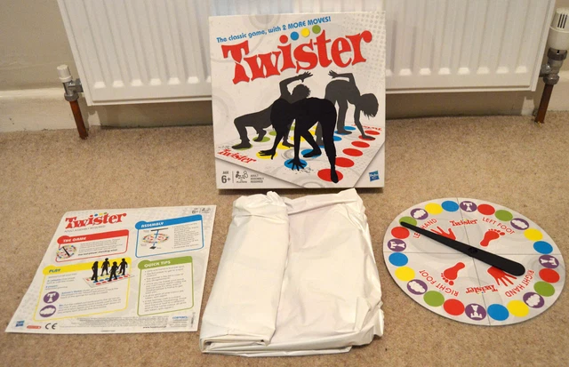 HASBRO TWISTER REFRESH Childrens Adult Board Classic Interactive Game £ ...