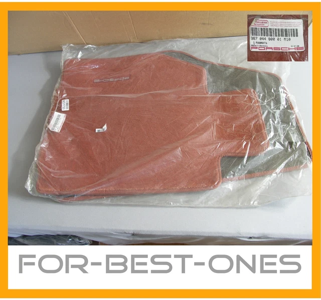 NEU PORSCHE 911 997 Boxster Cayman 987 Fußmatten terracotta ...