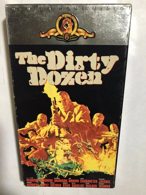 THE DIRTY DOZEN Lee Marvin, Charles Bronson Vhs 1967/1988 £11.95 - PicClick UK