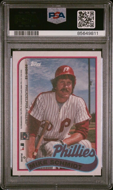 2023 TOPPS ARCHIVES 1989 Doubleheaders Harper/Schmidt Card #89DH12 PSA ...