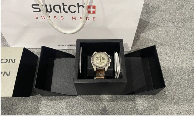 SWATCH X OMEGA Mission To Saturn - SO33T100 EUR 351,18 - PicClick IT