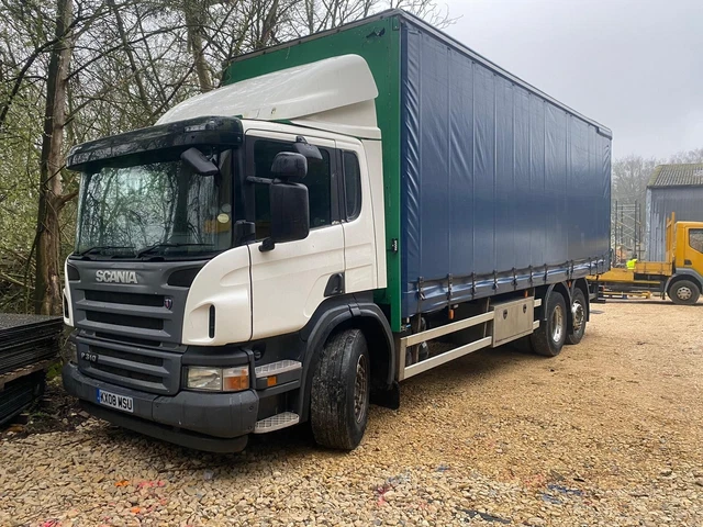 SCANIA P310 26T lorry. 6x2 Rear lift/steer with moffett kit £7,500.00 ...