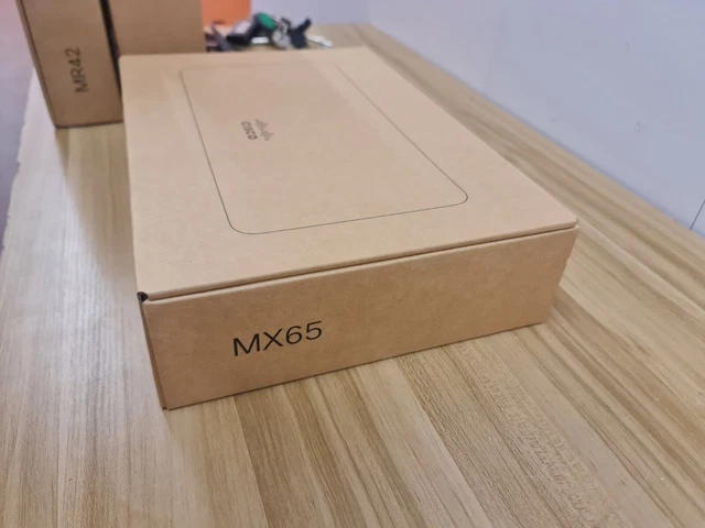 CISCO MERAKI MX65 Cloud Managed Security Appliance Firewall Unclaimed £ ...