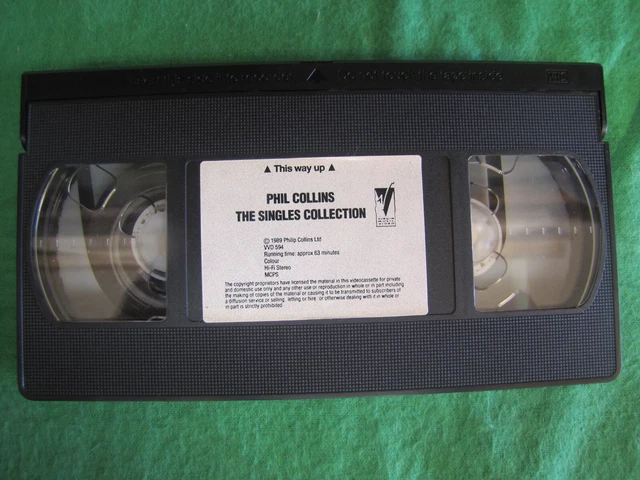 PHIL COLLINS THE Singles Collection VHS £5.00 - PicClick UK