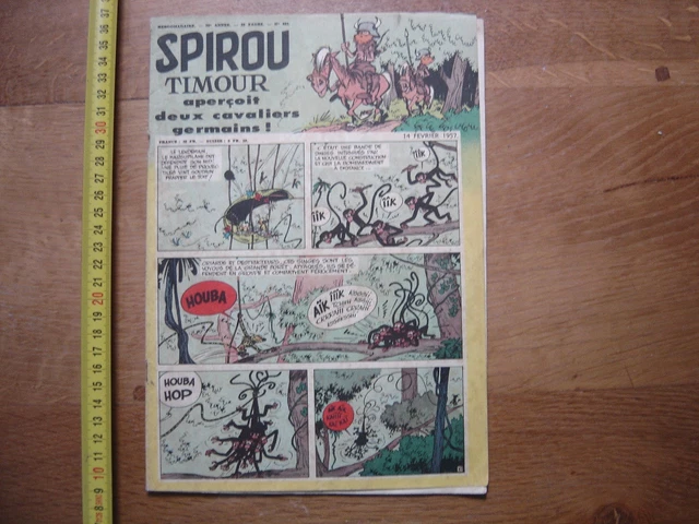 LE JOURNAL DE SPIROU année 1957 numero 983 EUR 3,50 - PicClick FR