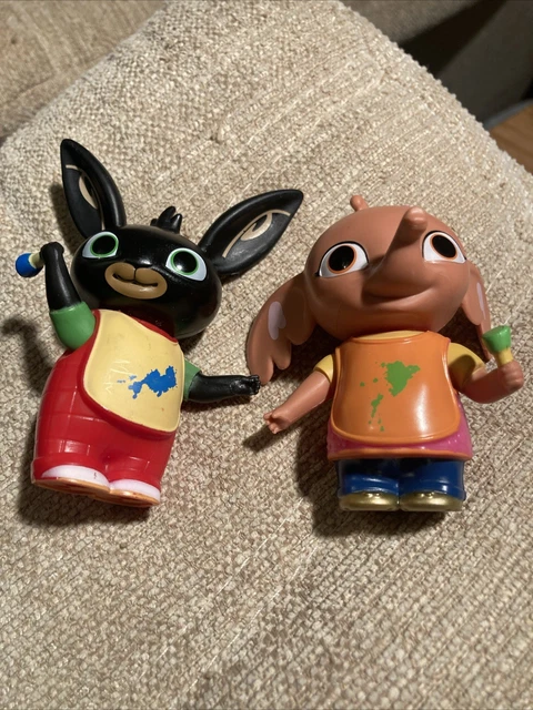 CBEEBIES BING BUNNY And Sula Figures With Paintbrushes £4.88 - PicClick UK