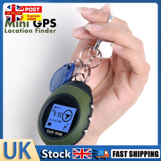 MINI GPS TRACKER Receiver with Buckle Hiking Portable Location Finder ...