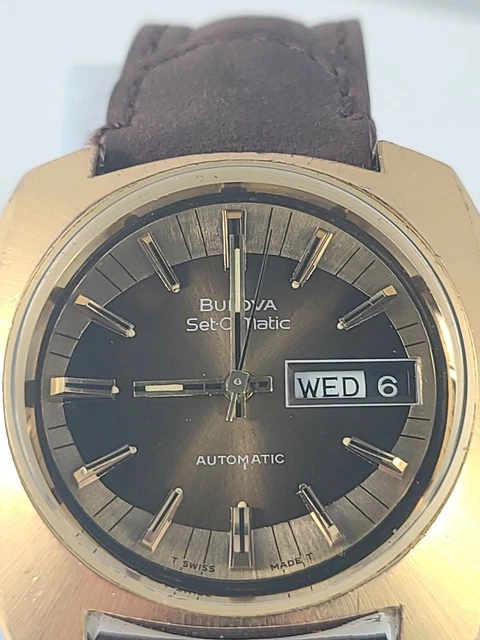 VINTAGE BULOVA N4 Set-O-matic , Automatic men's watch, collector watch ...
