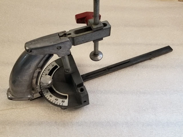 SHOPSMITH MITER GAUGE with Pistol Grip Hold-Down Clamp £54.98 - PicClick UK