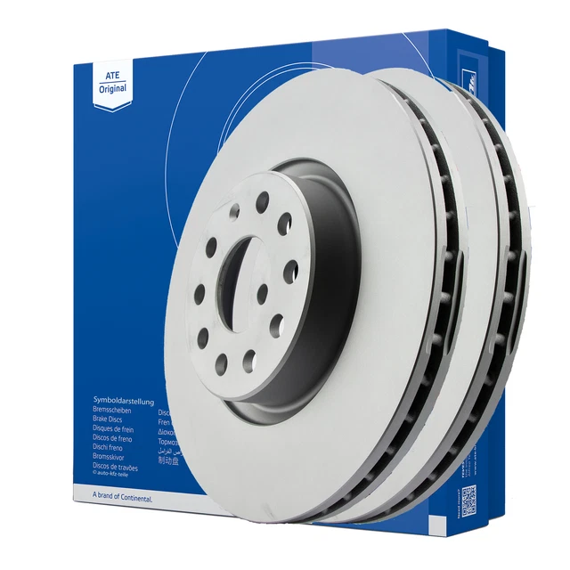 ATE BREMSSCHEIBEN MERCEDES M-KLASSE GLE W166 Ohne AMG SPORTPAKET HA Ø345 bel. EUR 141,68 ...