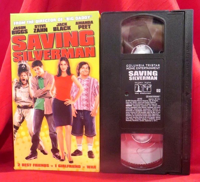SAVING SILVERMAN (VHS, 2001) jach Black, Amanda Peet, Steve Zahn ...