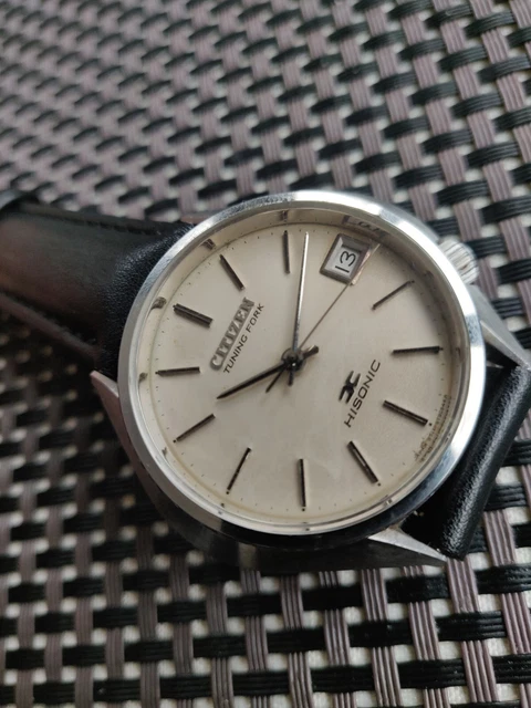 CITIZEN HISONIC 3711 Tuning Fork Bulova Accutron 218, Watch Fully ...