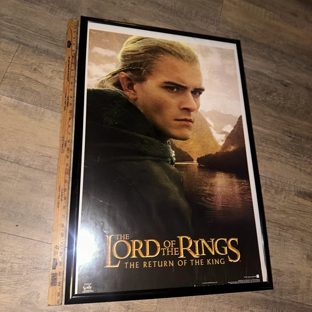 VINTAGE LORD OF The Rings Return Of The King Legolas Made In USA Funky Poster £71.11 - PicClick UK