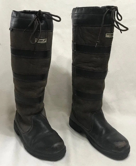 THE NORTHERN BOOT CO : Bamburgh MT0607 Brown Leather Country Boots UK 7 ...