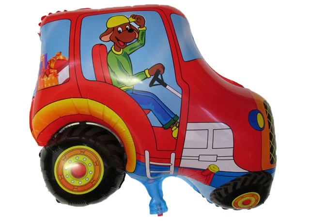 FOLIENBALLON TRAKTOR HELIUM Ballon Lüftballon Kindergeburtstag ...