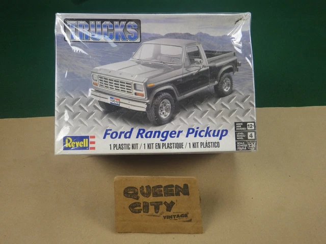 REVELL 1/24 SCALE 1985 Ford Ranger F150 stepside pickup model kit £18. ...