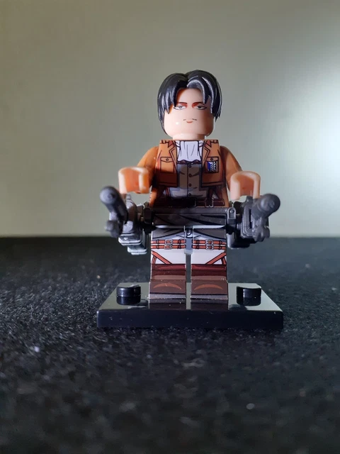 MINIFIGURE ATTACK ON Titan Levi Ackerman Compatibile Marchio Lego Anime ...