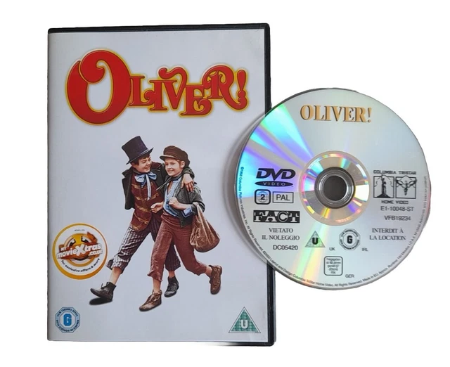 OLIVER! (TWIST) DVD - Lionel Bart 1968 Musical Movie - Mark Lester, Ron ...