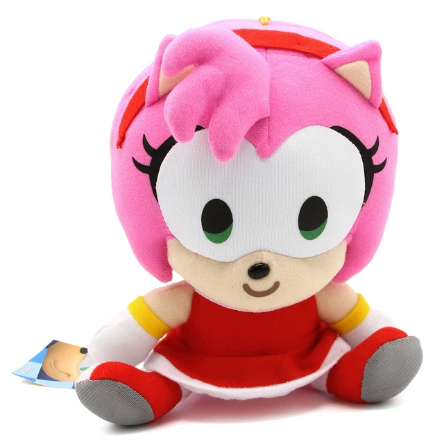 SONIC THE HEDGEHOG - Sitting Amy Rose SD 8" Plushie NEW (GE 56579) £17. ...