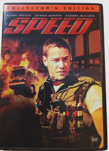 SPEED DVD VIDEO Movie 2 Disc Set Sandra Bullock Keanu Reeves $7.97 ...