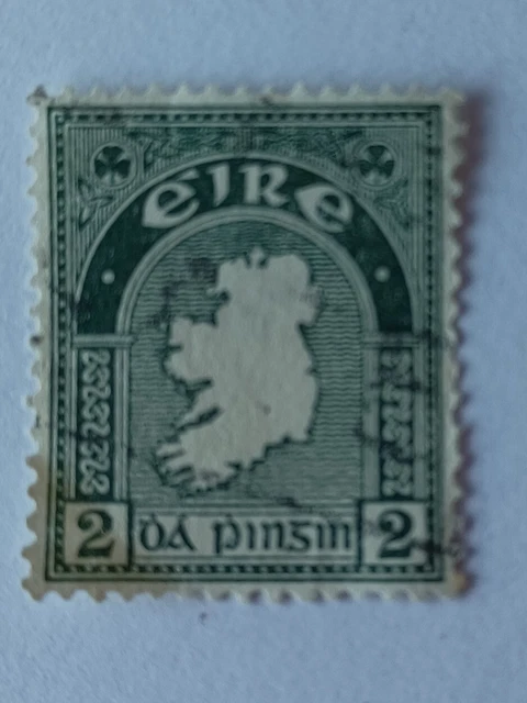 RARE VINTAGE USED 1930s Irish 2d stamp £15.00 - PicClick UK