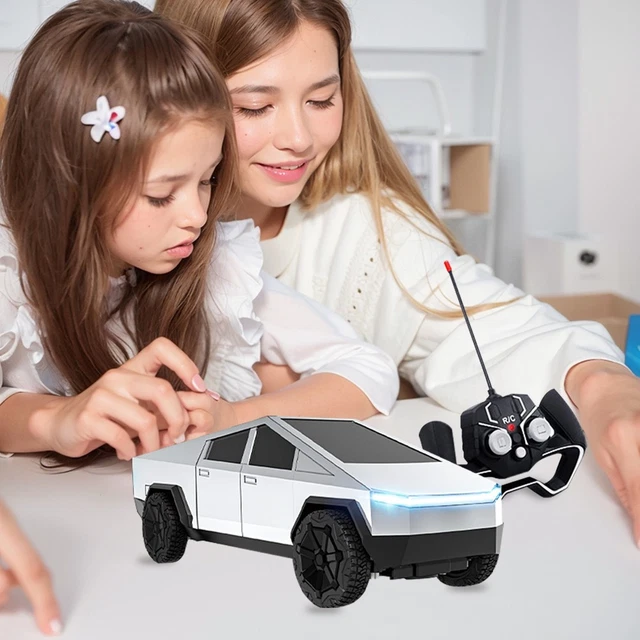 FOR TESLA CYBERTRUCK Simulation Pickup Car Model RC Mini Vehicles Toy £ ...