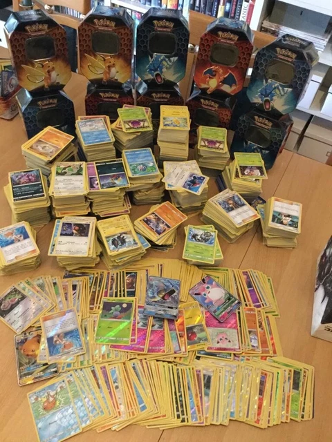 POKEMON 300 KARTEN Sammlung mit Vielen Glitzernden Inkl Box ! , ALLE ...
