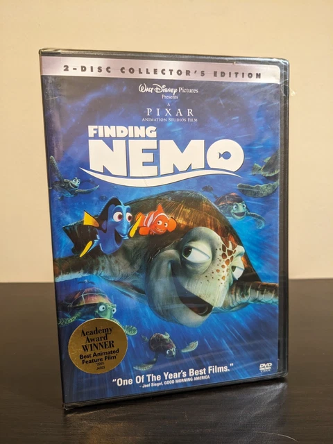 FINDING NEMO (DVD, 2003, 2-Disc Set) Collector's Edition New Sealed $8. ...