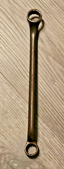 VINTAGE BLUE POINT Ring Spanner X-2024 Whitworth Sizes 5/8" X 3/4" £9. ...