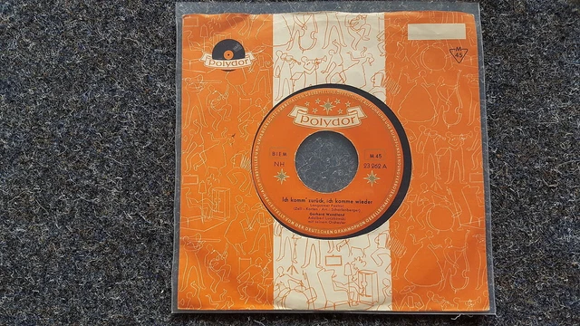 GERHARD WENDLAND - Ich komm' zurück, ich komme wieder 7'' Single EUR 19 ...
