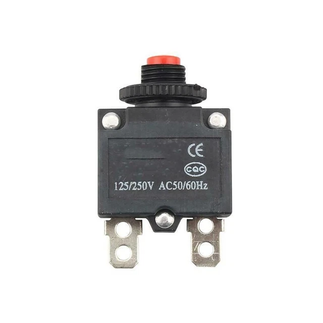 HT 01 A WP 01 Thermal Overload Fuse Button Reset 10x 10A Amp Bulk Pack ...