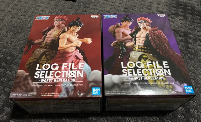 BANPRESTO ONEPIECE LOG FILE SELECTION-WORST GENERATION- Luffy Kid 2 set ...
