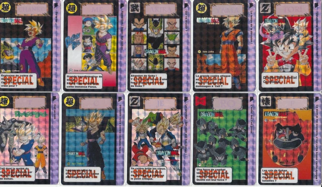 DRAGON BALL CARD Carddass Power Level Visual Adventure PP Barcode Fan ...