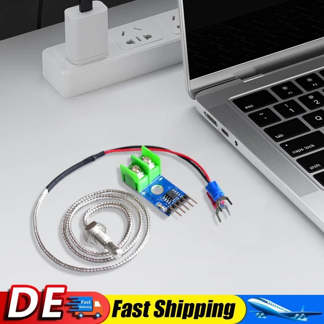 MAX6675K TYPE TEMPERATURE Sensor Board SPI Interface DC 30-55V (with ...