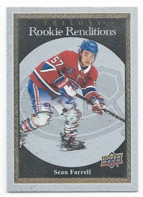 SEAN FARRELL CANADIENS de Montréal 2023-24 trilogie hockey recrue ...