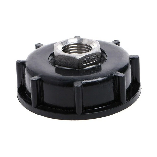 DRAIN ADAPTER GALLON IBC Stainless Steel Tank Adapter Tote Tank Drain ...