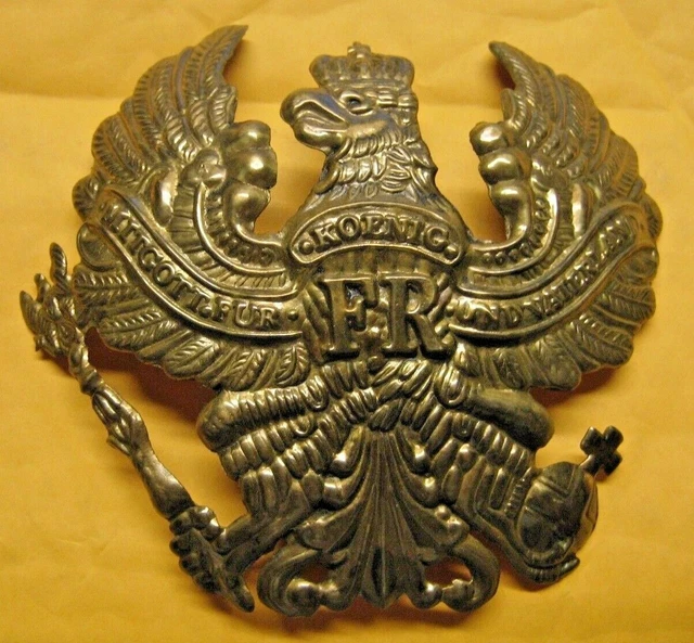 /GERMAN PRUSSIAN ARMY Helmet Insignia PRUSSIAN EAGLE, WWI £46.82 ...