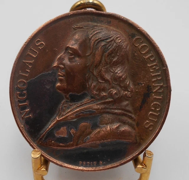 MEDAILLE NICOLAUS COPERNICUS Signee Petit.f Durand Edidit Series ...