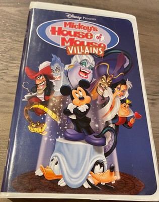 DISNEY'S MICKEY'S HOUSE Of Mouse Villains 2002 VHS Video Tape $29.12 ...