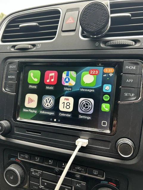 RCD 360 VW dynaudio CarPlay Headunit £255.52 - PicClick UK