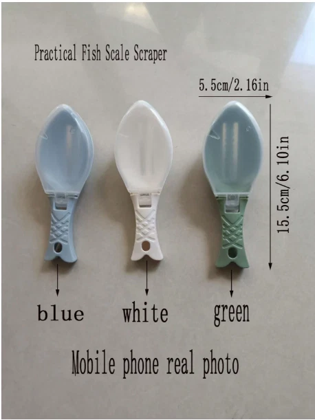 FISH SKIN - Plastic Fish Scale Scraper - A Tool For Simple Kitchen ...