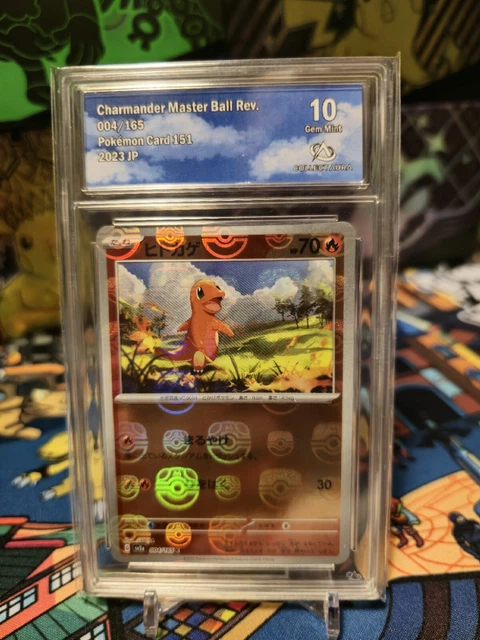 CARTE POKÉMON - Salameche Master Ball Rev - 004/165 - sv2a - Jpn- 10 Gem Mint EUR 90,00 ...