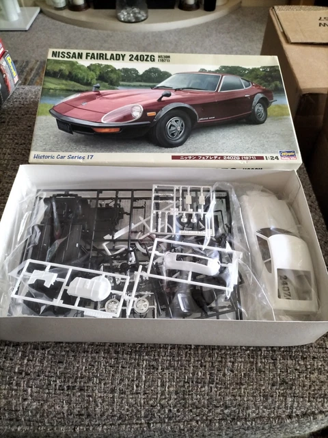 HASEGAWA NISSAN FAIRLADY 240 ZG 1:24 Scale Model Kit. New & Complete ...