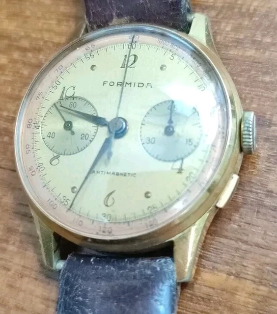 VINTAGE ANTIQUE FORMIDA Mens Watch Rare (Relisted Non Buyer) £29.00 ...